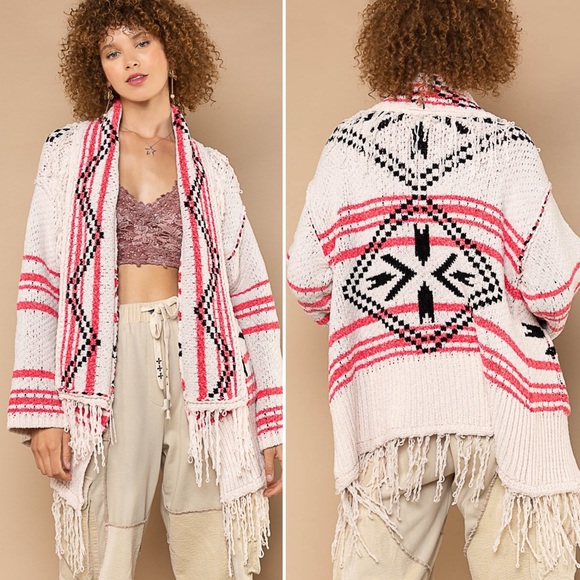 POL | Sweaters | 57 Closeout Sale Firm New Pol Stunning Aztec Cardigan ...